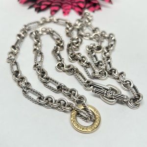 David Yurman | Jewelry | David Yurman 32 Long Figaro Chain 8k Gold ...